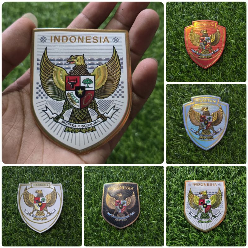 Jual LOGO RUBBER 3D TIMBUL GARUDA TIMNAS INDONESIA LOGO HOLOGRAM JERSEY ...