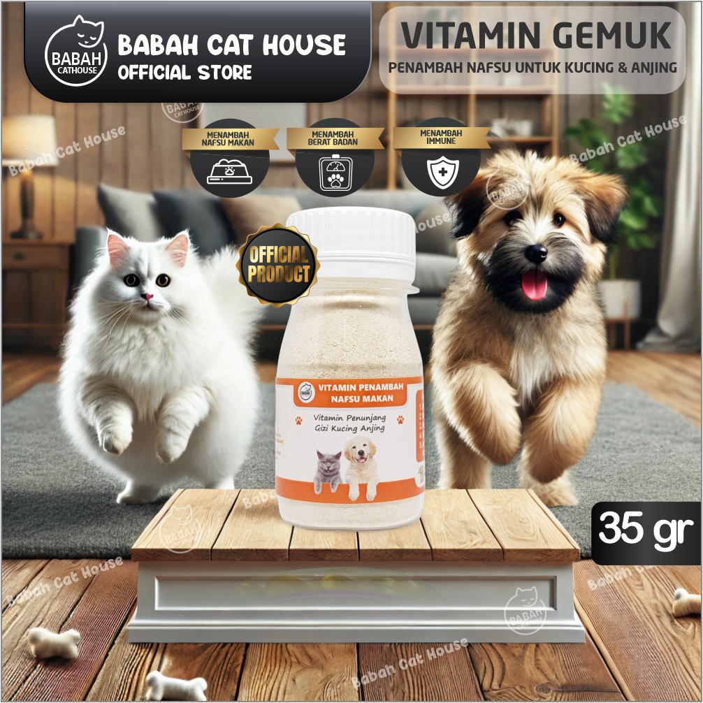 Jual VITAMIN PENGGEMUK KUCING Penambah Nafsu Makan Anak Anjing Dan Vit ...