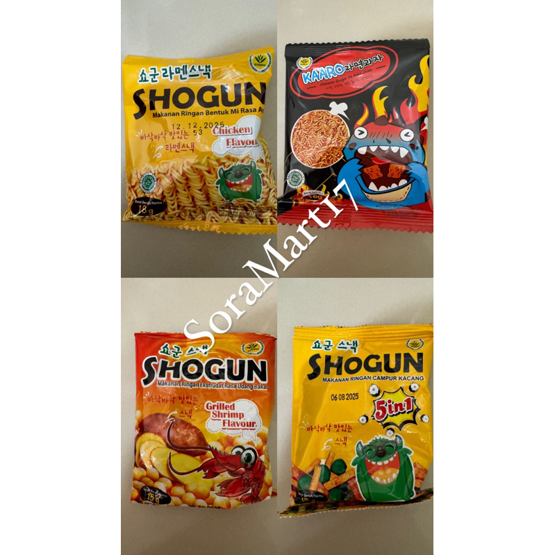 Jual Eceran Shogun Snack Mie Kremes Kaaro Snack Mie Kremes Ayam Bakso Udang Mixed Snack | Shopee ...