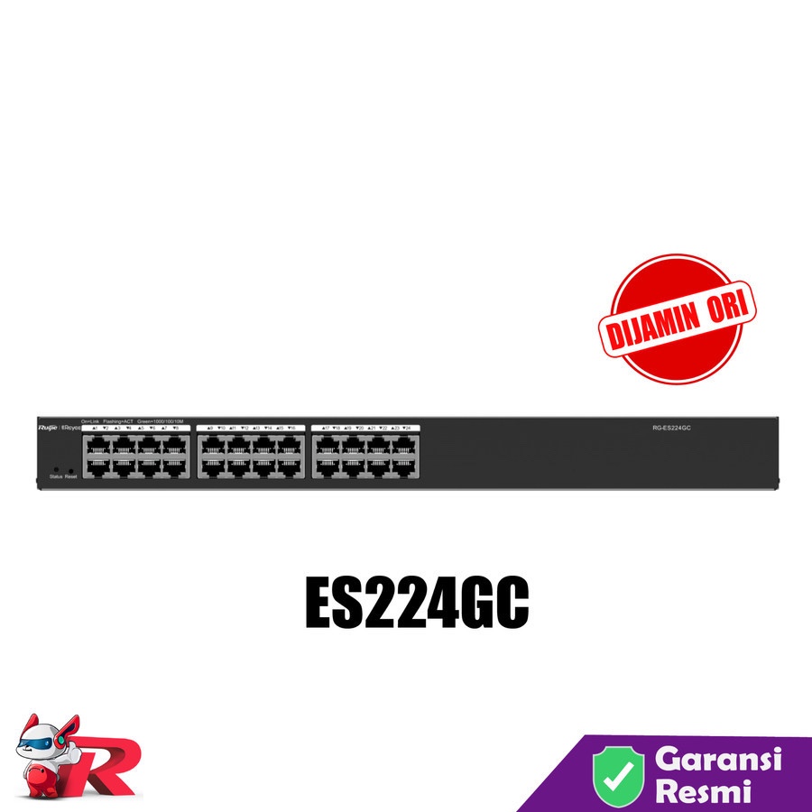 Jual Ruijie RG-ES224GC, 24-Port Gigabit Smart Cloud Mananged Switch ...