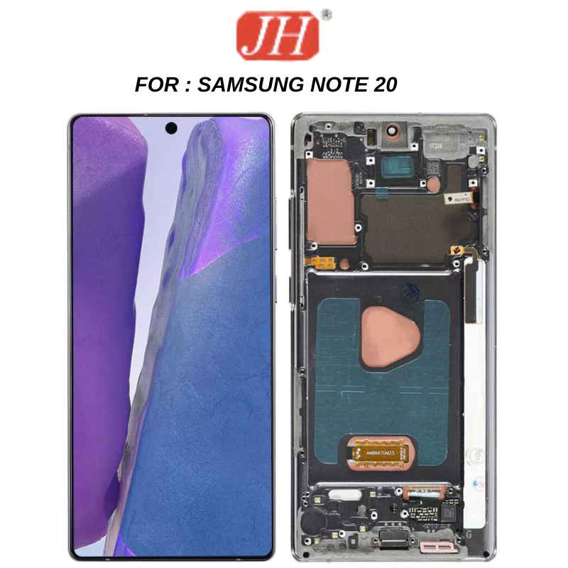 Jual JH Lcd Samsung Note 20 Oled With Frame Fingerprint On Fullset ...