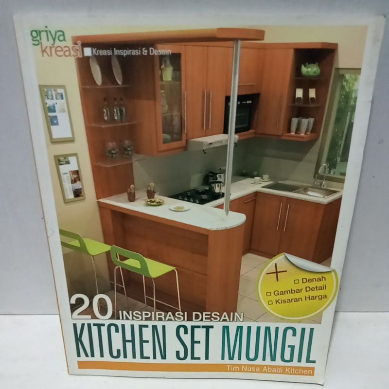 Jual Buku Original 20 INSPIRASI DESAIN KITCHEN SET MUNGIL | Shopee ...