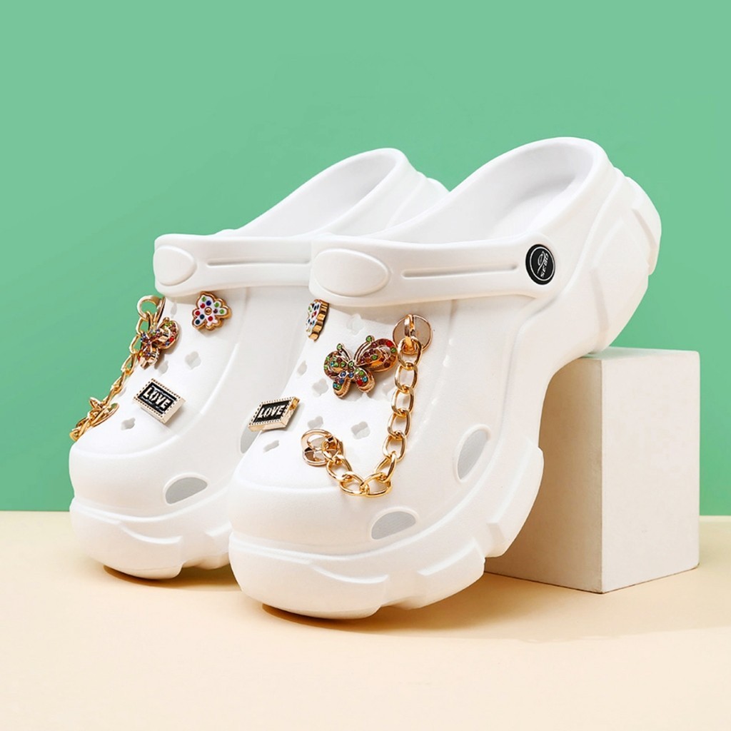 Jual Sandal Baim Wanita Sandal Baim Wedges Terbaru Kekinian Sandal ...