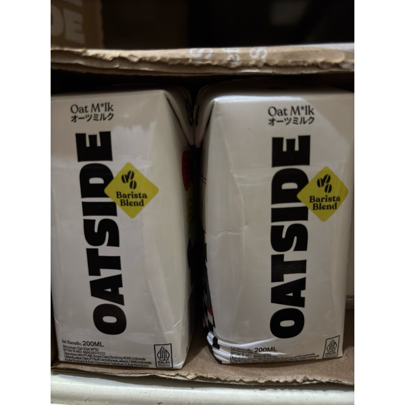 Jual Oatside Oat Milk With Straw TPK 200mL | Shopee Indonesia