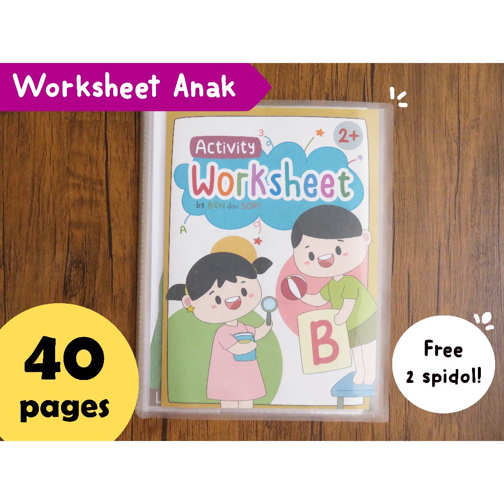 Jual Buku Aktivitas Anak Bisa Hapus - Worksheet Anak Activity by Ben ...