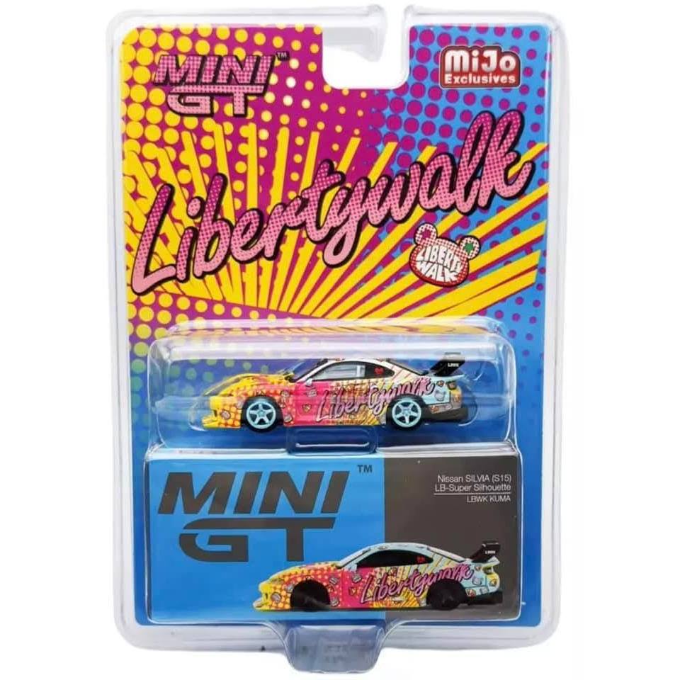 Jual MINI GT 743 MIJO CHASE Nissan LB-Super Silhouette S15 SILVIA LB ...