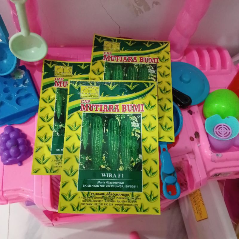 Jual Benih Bibit Paria Pare Wira F1/ (Daun Lebih tebal, lebih tahan ...