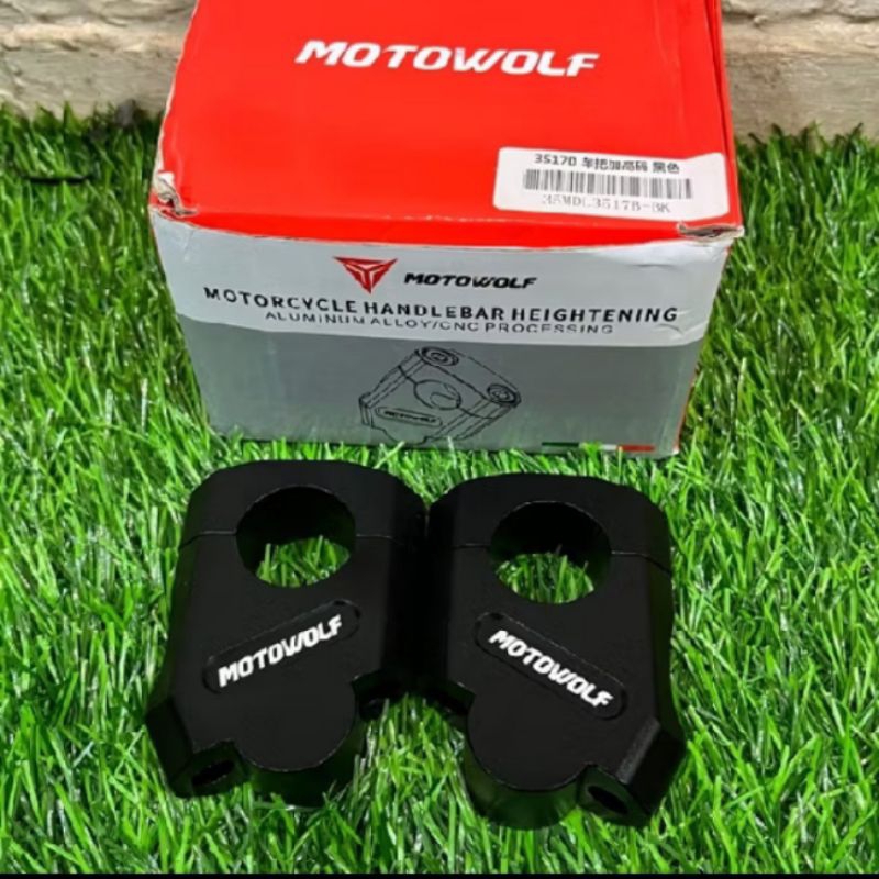 Jual RAISER STANG MOTOWOLF UNIVERSAL CNC ALUMUNIUM | Shopee Indonesia