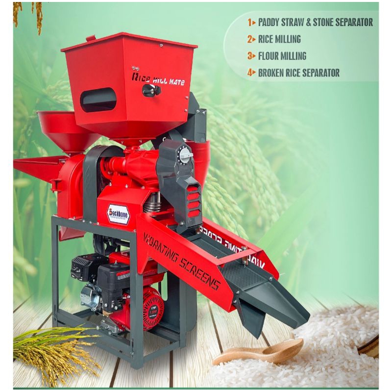 Jual Mesin Giling Padi 5IN1 || Selep Padi Serbaguna Dan Penepung ...