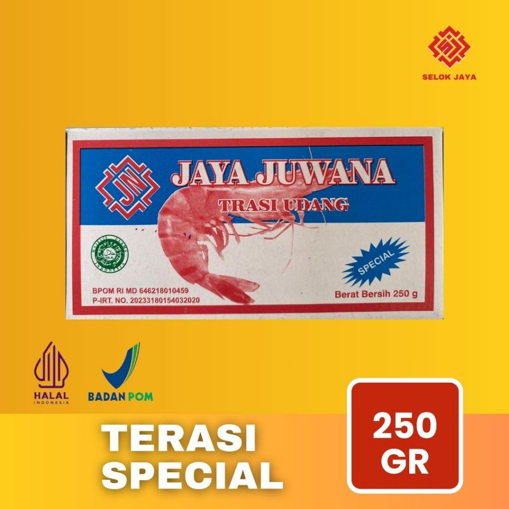 Jual TERASI UDANG SPECIAL SELOK JAYA | Shopee Indonesia