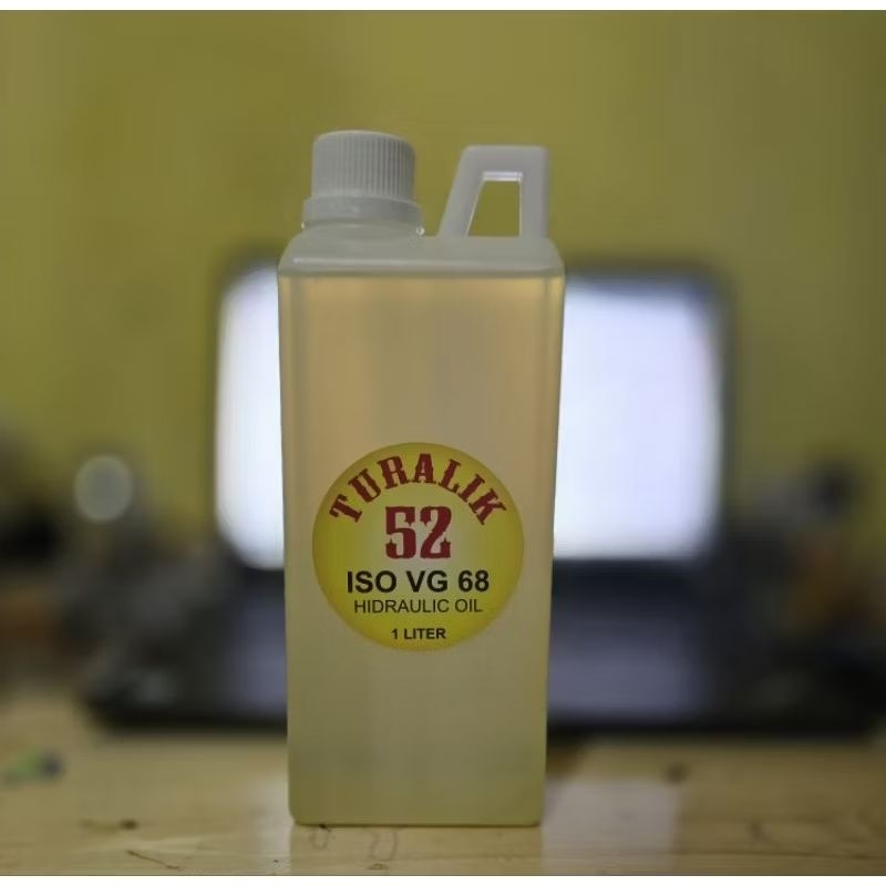 Jual oli hidrolik turalik 52 iso vg 68 1 Liter oli shock dongkrak ...