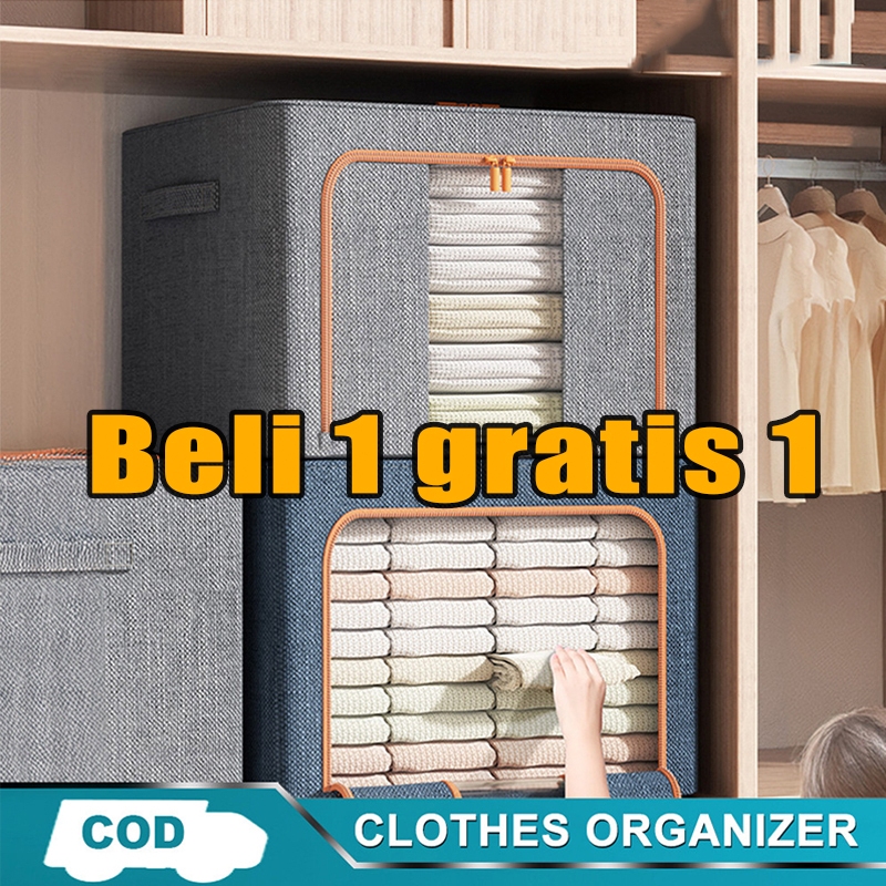 Jual ①Storage box Lipat Besar—Organizer box Kamar Asrama—Kotak ...