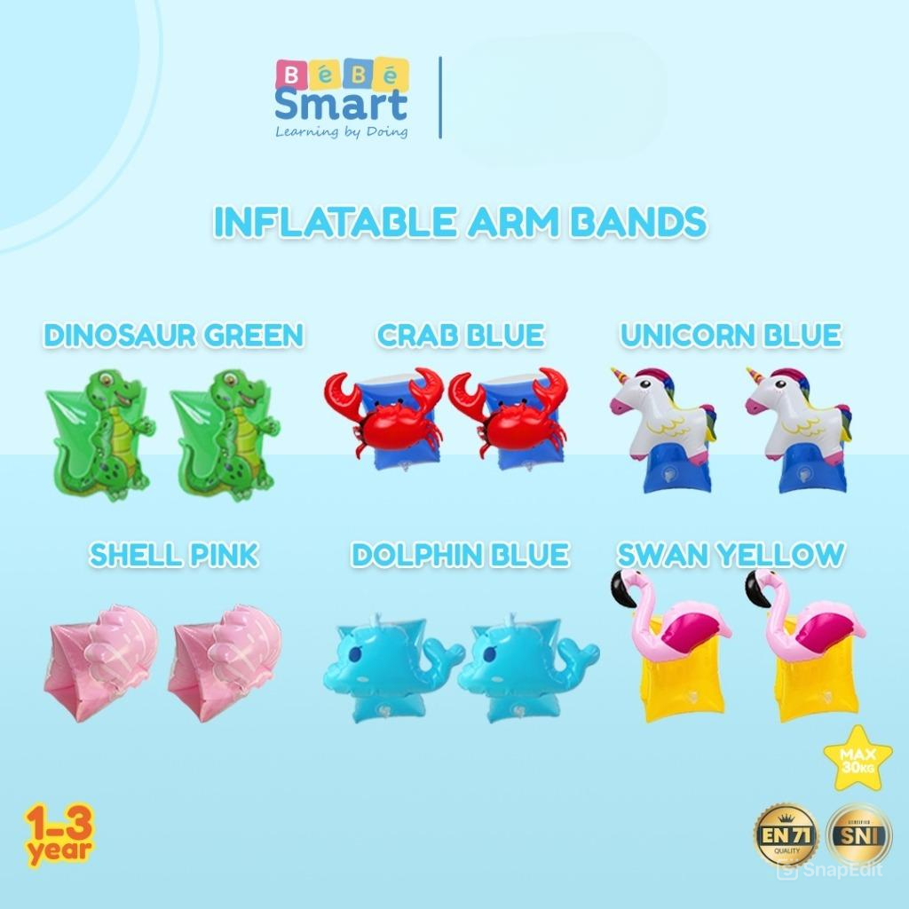 Jual Bebe Smart Inflateble Arm Bands / Bebe Smart Arm Floaty Kids ...