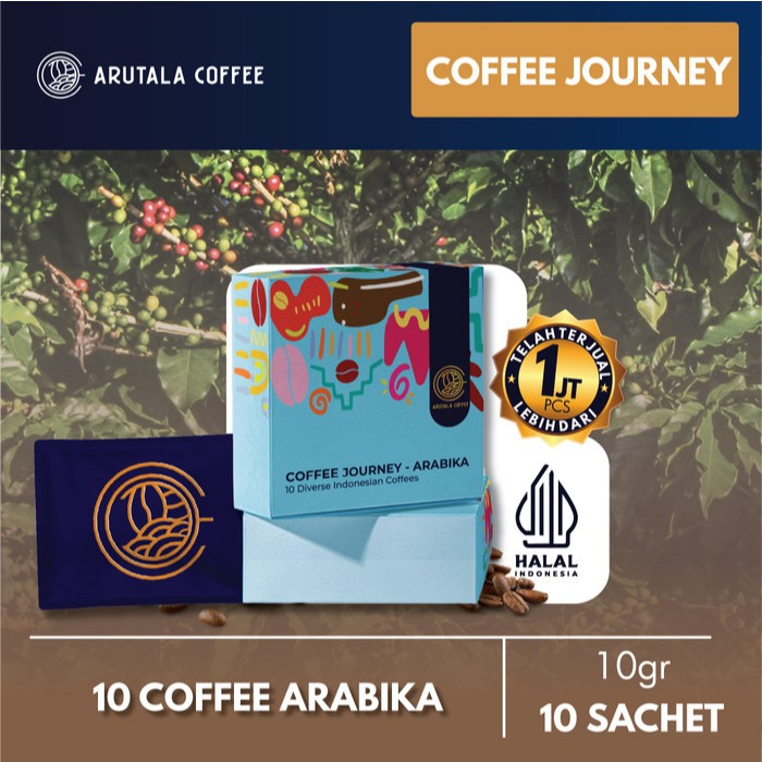 Jual Arutala Coffee Journey (10 Diverse Indonesian Coffees) - Arabika ...