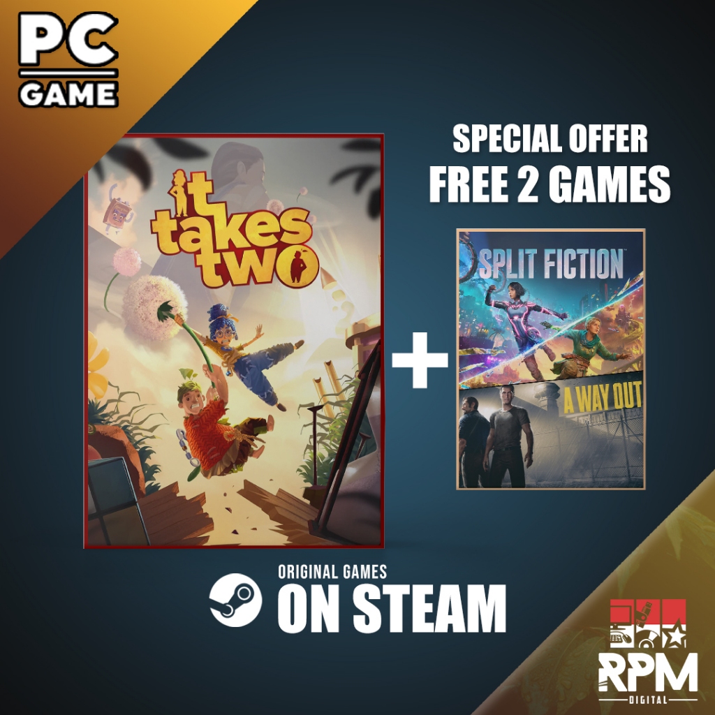 Jual It Takes Two - PC ORIGINAL | Shopee Indonesia