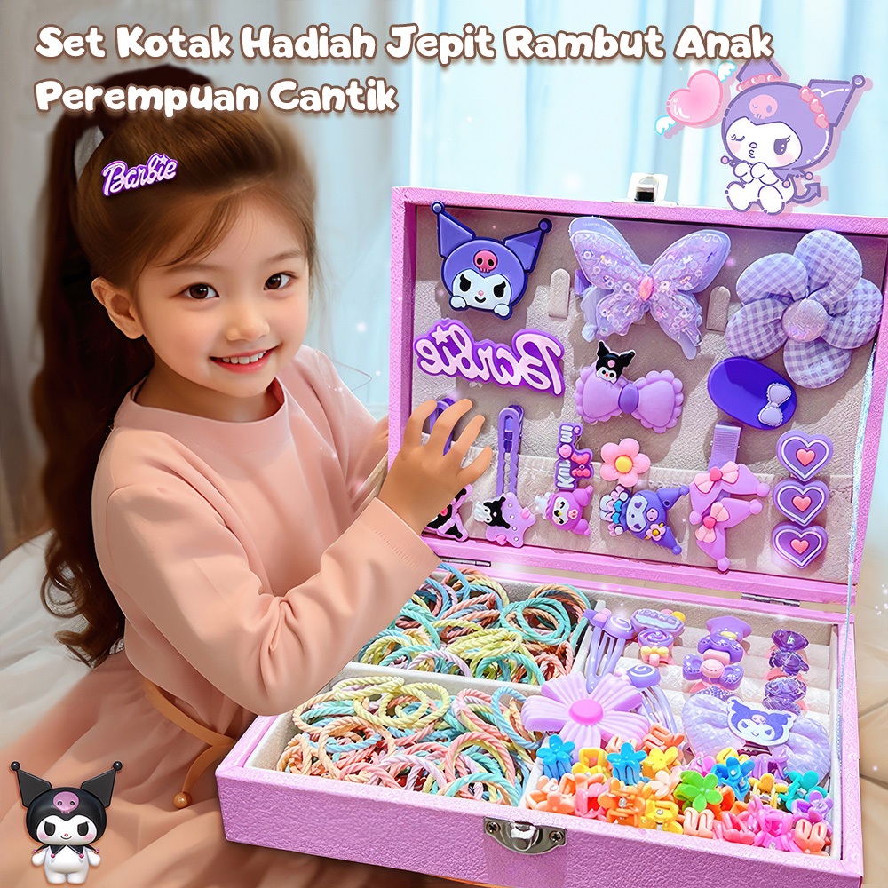 Jual KiKiTOY Jepit Rambut Korea Anak Perempuan Lucu Jepitan / Ikat ...