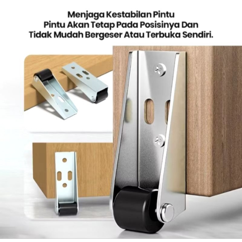 Jual Roda Penopang Bawah Pintu Agar Tidak Turun Dan Geser /Meja ...