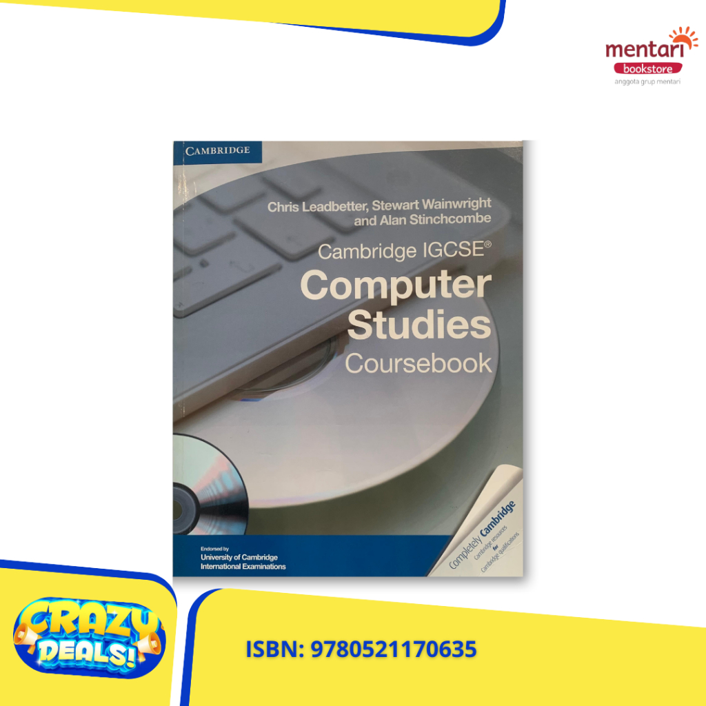 Jual Cambridge IGCSE Computer Studies Coursebook with CD-ROM (Cambridge International IGCSE ...