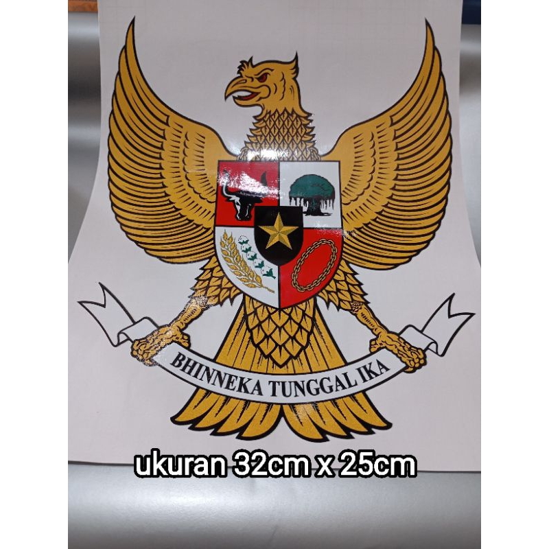 Jual Stiker vinyl gambar besar (garuda) | Shopee Indonesia