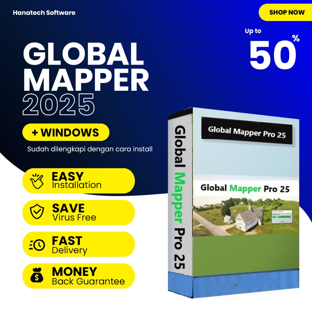 Jual Global Mapper Pro 25 [WIN] | Shopee Indonesia
