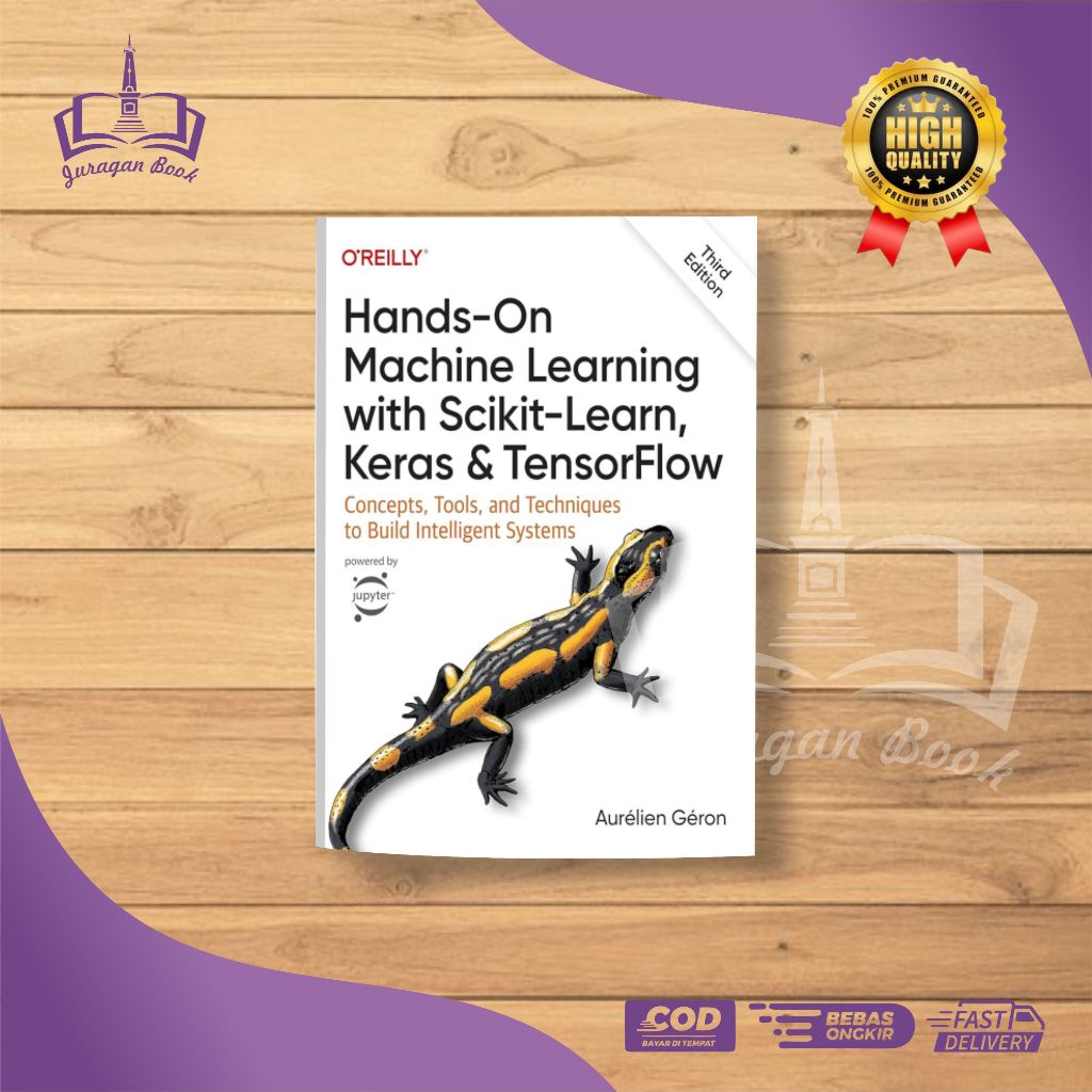 Jual Hands-on Machine Learning with Scikit-Learn, Keras, & TensorFlow by Aurelien Geron (English ...