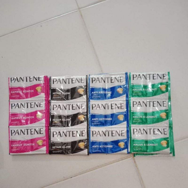 Jual Pantene Anti Ketombe Shampoo Rambut & Lembut Hitam renceng isi 24 ...