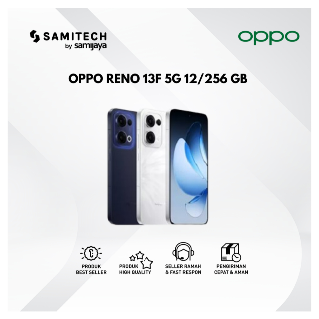 Jual HP OPPO RENO 13F 5G 12/256 RAM 12 INTERNAL 256 GB - BERGARANSI ...