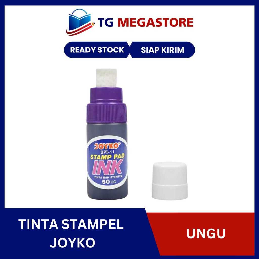 Jual Tinta Stampel Joyko Warna Ungu | Shopee Indonesia