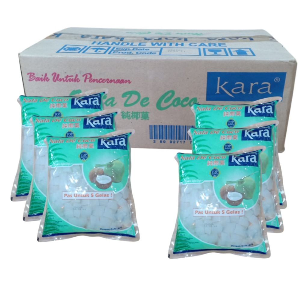 Jual 1 Dus Kara Nata De Coco Sari Kelapa Isi 6 Pack | Shopee Indonesia
