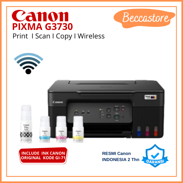 Jual PRINTER CANON PIXMA G3730 | Shopee Indonesia