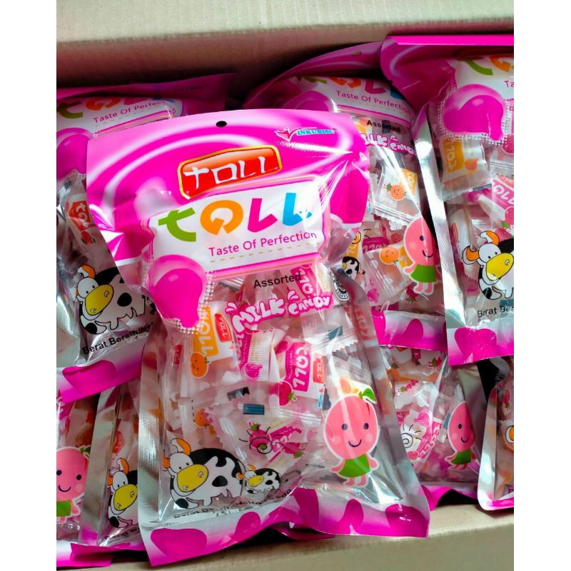 Jual Permen TOLL asorted candy milk isi 30pcs | Shopee Indonesia