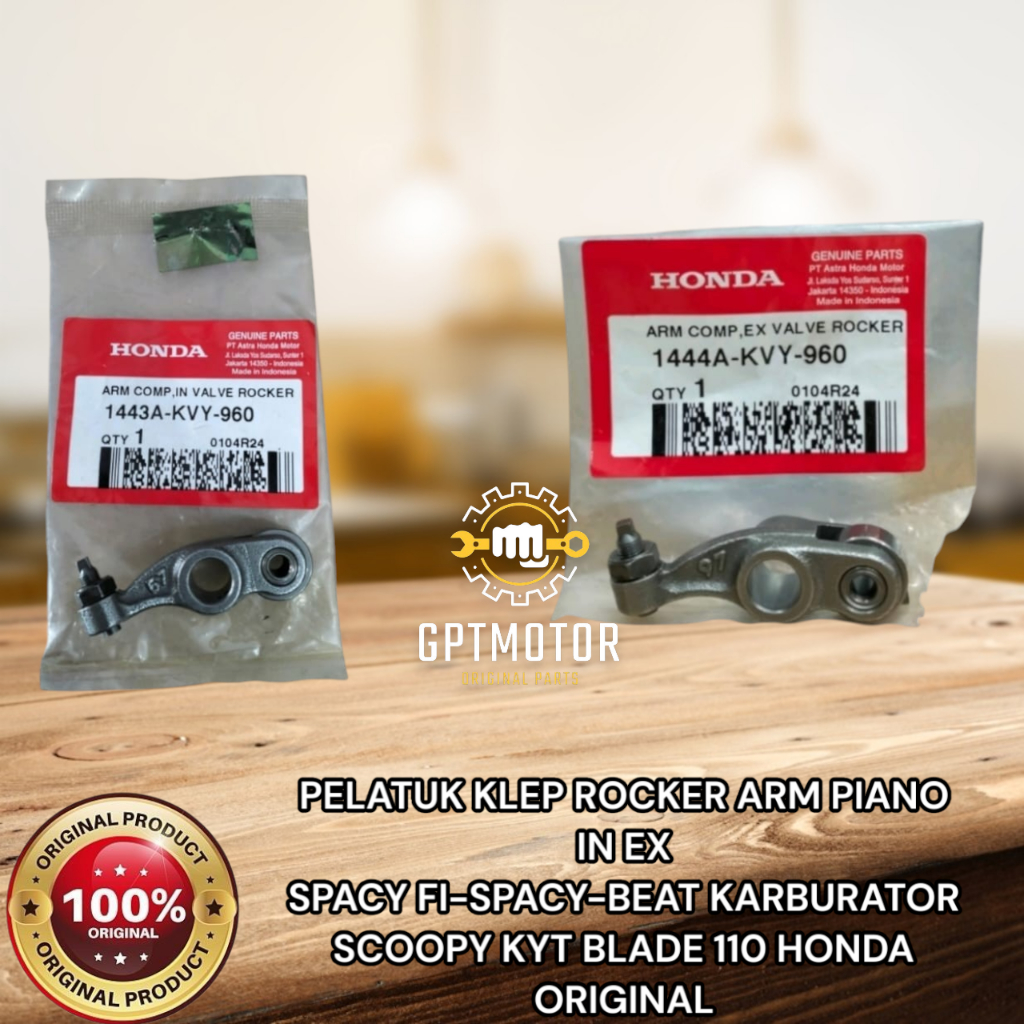Jual PELATUK KLEP ROCKER ARM PIANO IN EX BEAT SCOOPY BLADE HONDA 1443A ...