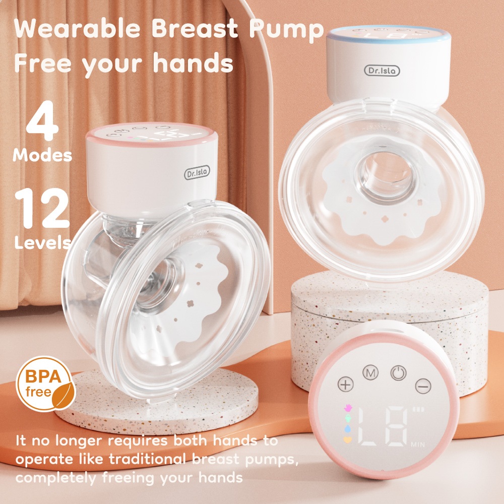 Jual Dr.isla Pompa EB29 Asi Electric Handsfree Hisap Kuat Breast ASI ...