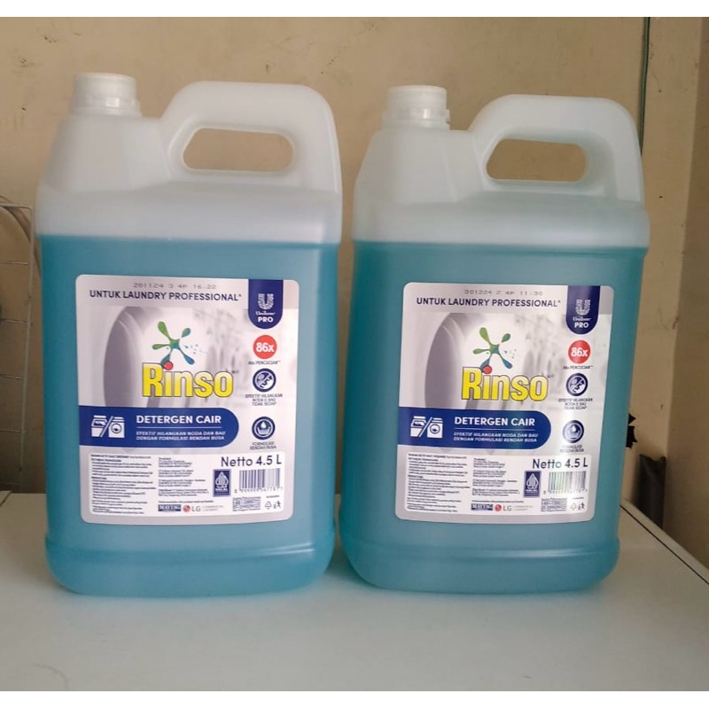Jual SABUN RINSO MATIC CAIR 4.5L (1PCS) | Shopee Indonesia