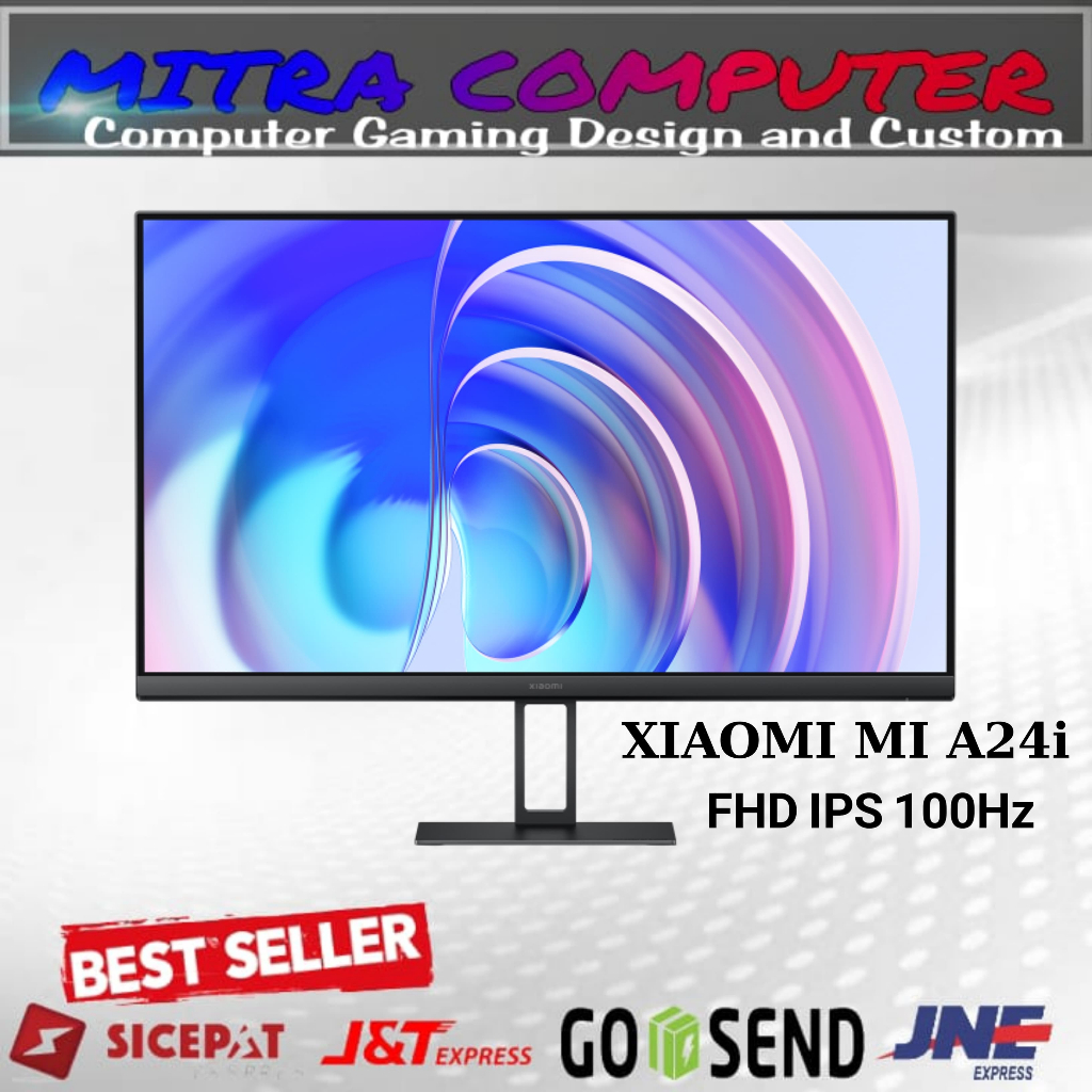 Jual Xiaomi Mi Monitor 24" A24i FHD IPS 100Hz Ultra Slim Garansi Resmi ...