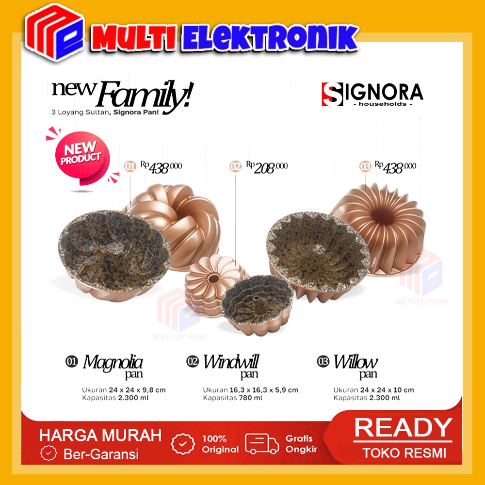 Jual Signora Loyang Sultan Granit Coating Anti Lengket Model Terbaru ...