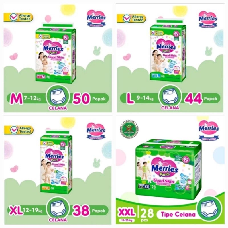 Jual Live merries Good skin Pants [ M48, L42, XL38, XXL28 ] | Shopee ...