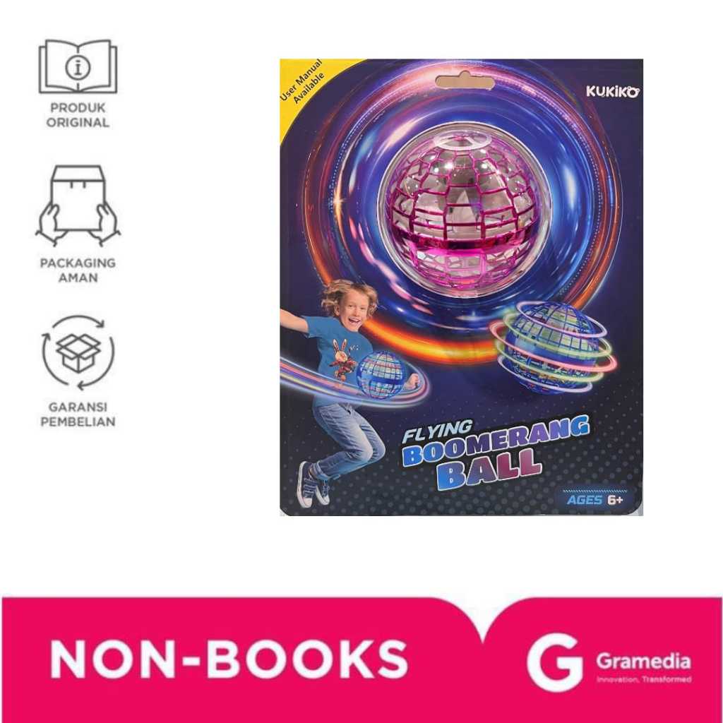 Jual Gramedia Gandaria - Flying Boomerang Ball (kukiko) | Shopee Indonesia