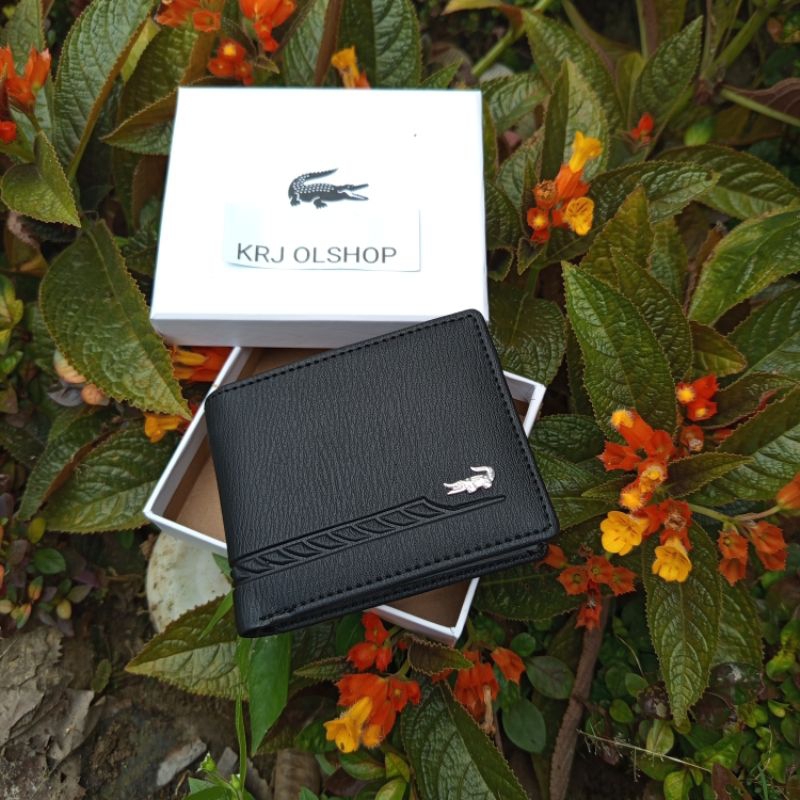 Jual WALLET ED BLACK NEW//COD Dompet Lipat Kulit Berkualitas Premium ...