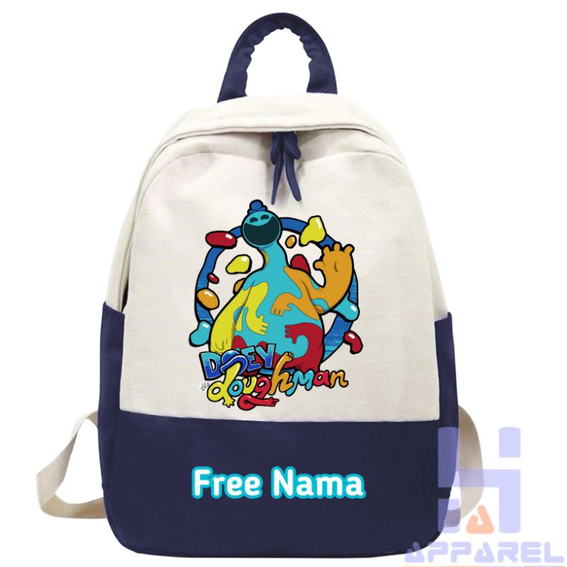 Jual TAS RANSEL ANAK DOEY THE DOUGHMAN POPPY PLAYTIME CHAPTER 4 FREE NAMA | Shopee Indonesia