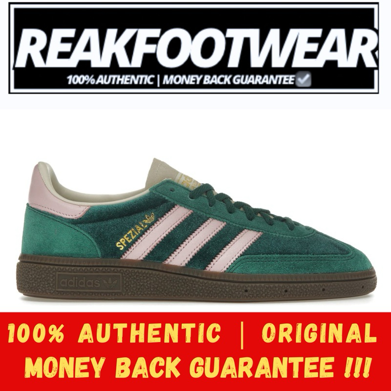 Jual Adidas Handball Spezial Green Pink Velvet 100% Authentic [JI2648 ...