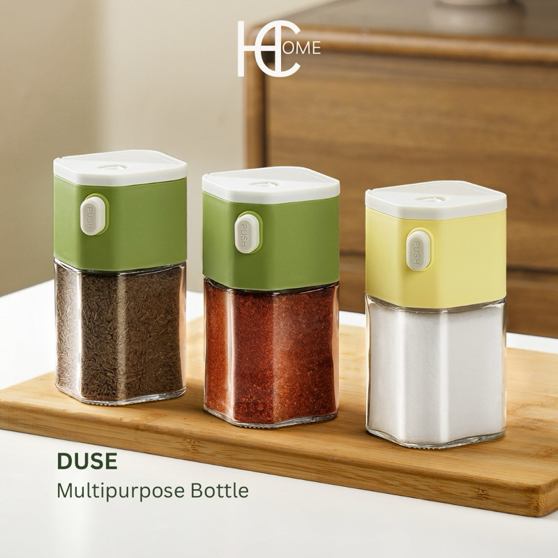 Jual Hecca DUSE 2in1 Botol Kaca Estetik Tekan Glass Bottle Aesthetic ...