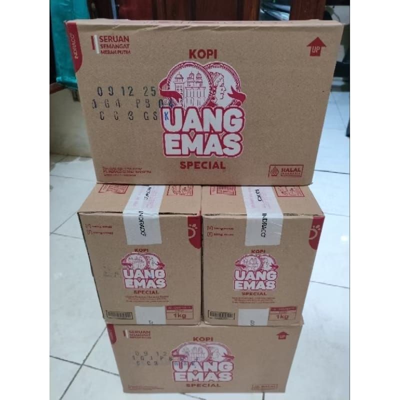 Jual Kopi uang emas satu dos 1kg x 5pcs ( 1 dos ) | Shopee Indonesia