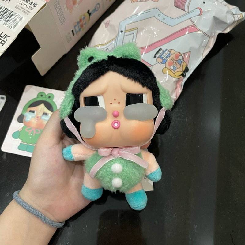Jual POPMART crybaby crying again what a frog green ORIGINAL AUTHENTIC ...
