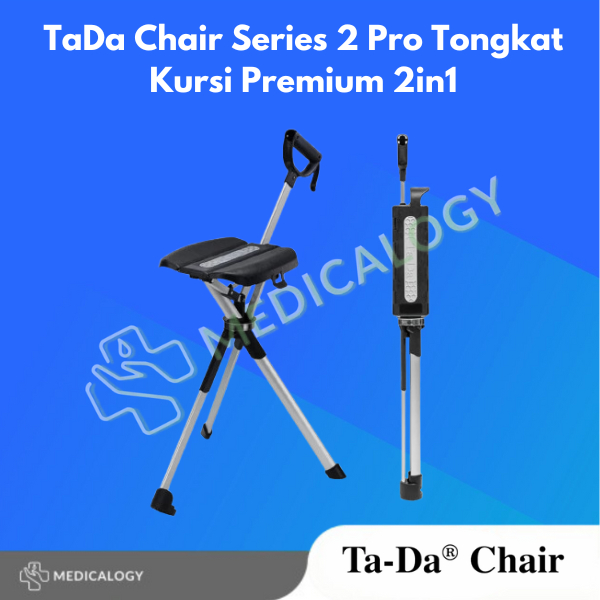 Jual TaDa Chair Series 2 Pro Tongkat Kursi Premium 2in1 | Shopee Indonesia