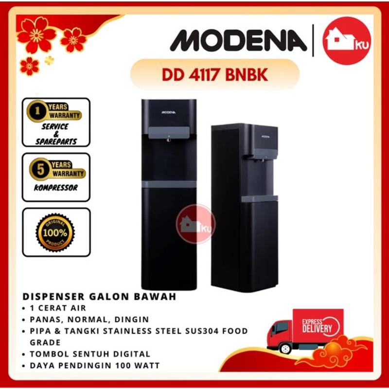 Jual Dispenser Modena DD 4117 BNBK | Shopee Indonesia