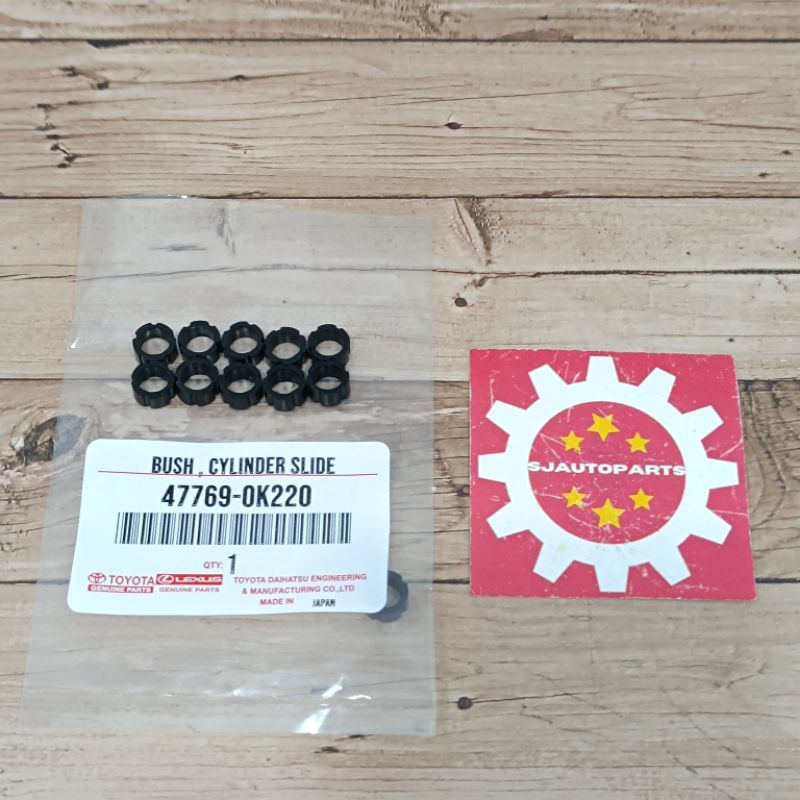 Jual KARET PEN CALIPER 47769-0K220 TOYOTA VIOS ALTIS CAMRY INNOVA ...