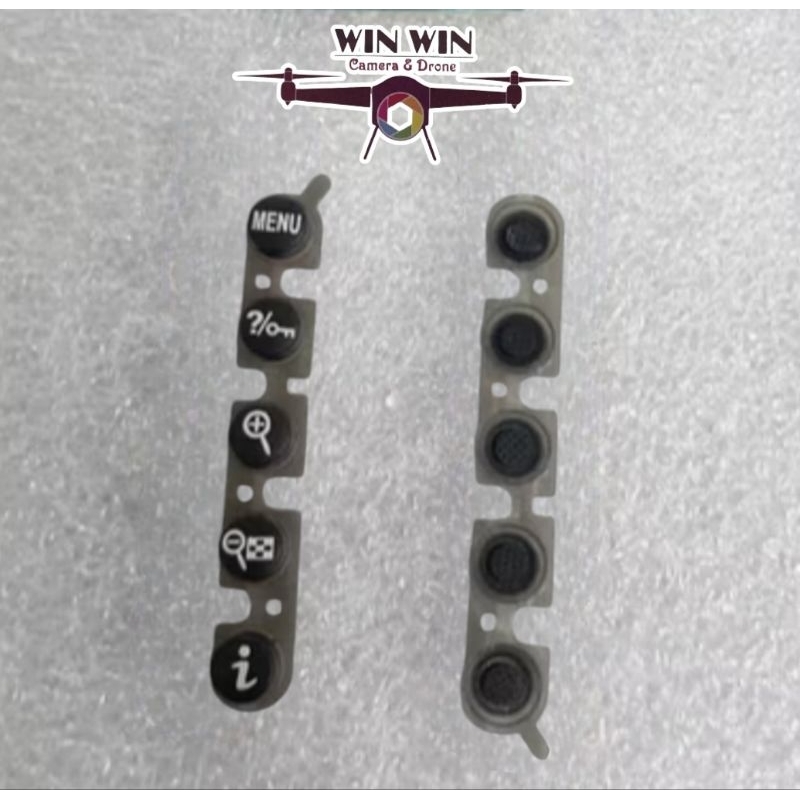 Jual Karet Rubber key menu tombol button keypad menu for Nikon D750 ...