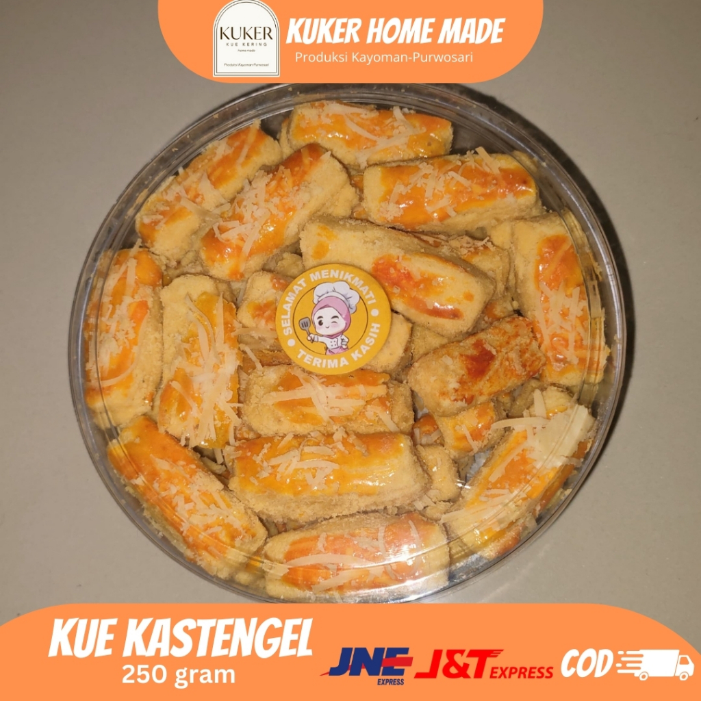 Jual Kuker Kastengel 250 gram-kue kering | Shopee Indonesia