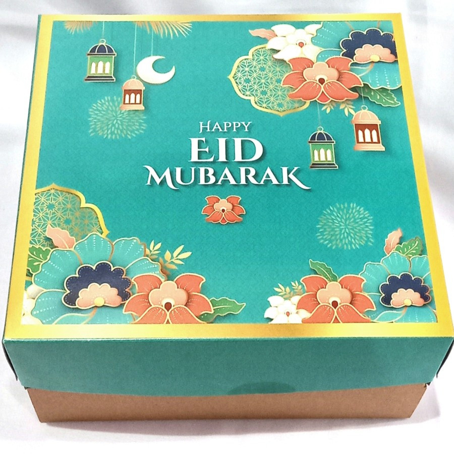 Jual ( 5 Pcs ) Box Packaging Chiffon Cake Idul Fitri Dus Hampers ...